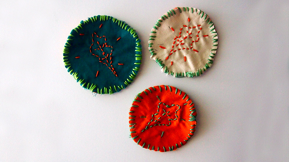 Little Tree Embroidered Leaf Patch | All The Wonders