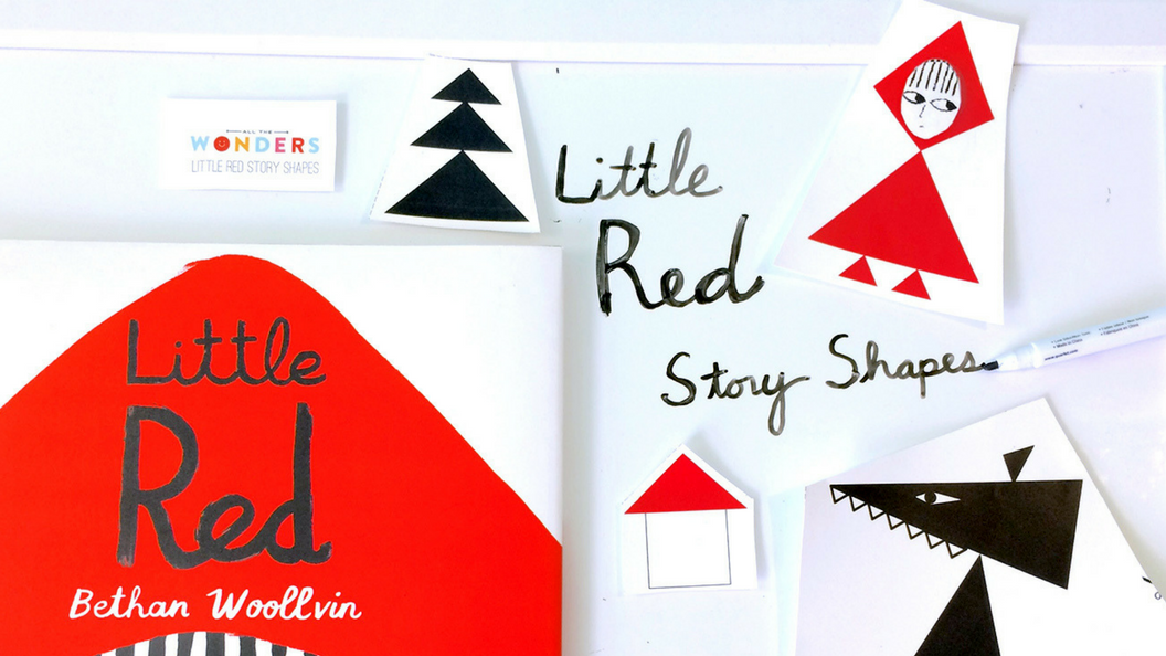 Little Red Story Shapes | All The Wonders